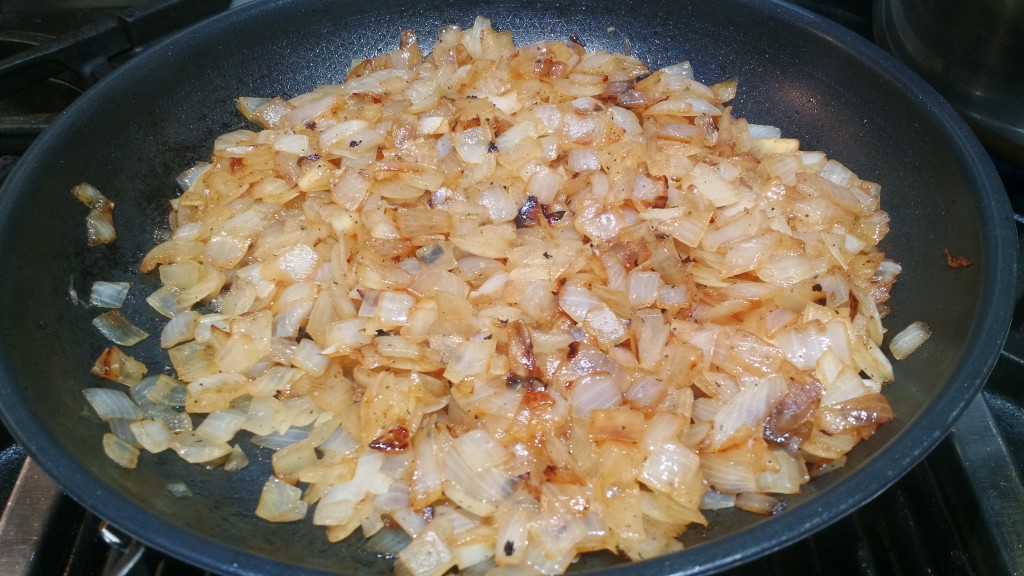 Browning the onions - Boys of Cooking